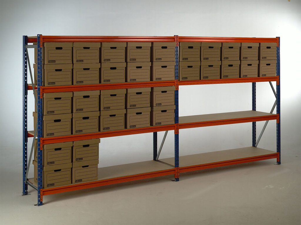 Long Span Shelving Solutions by Storage Ideas UK